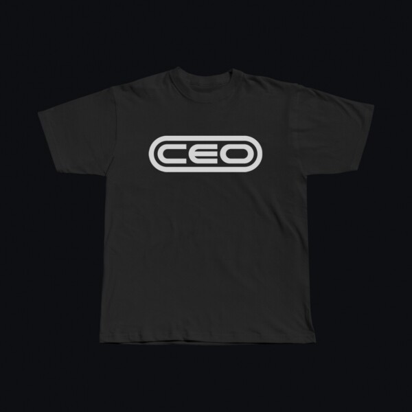 CEO T-Shirts ( Black ) - 틴스튜디오